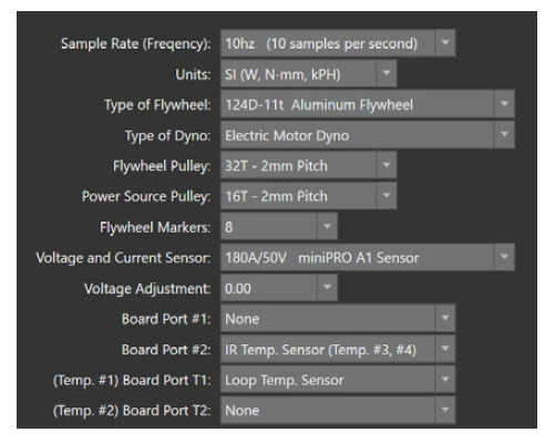 How to Change Dynamometer Settings (Setup Mode)